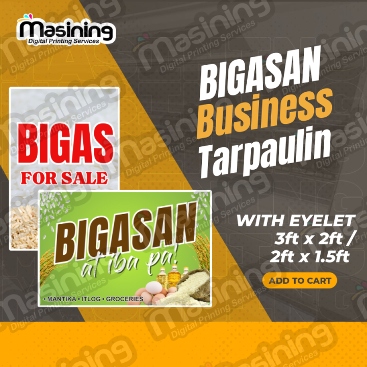 Business Signage Tarpaulin | Lazada PH