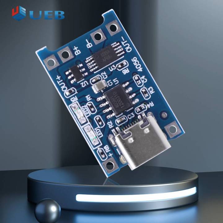 TP4056 Lithium Battery Charger Module 1A Portable Battery Charger Panel ...