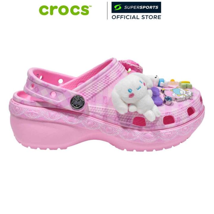 CROCS Hello Kitty and Friends Classic Platform Clog รองเท้าลำลองผู้หญิง ...