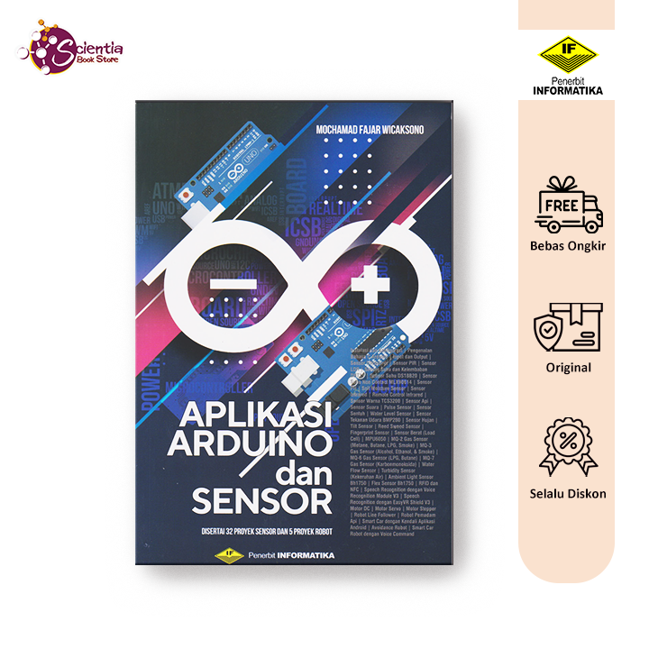 Buku Aplikasi Arduino Dan Sensor Fajar Wicaksono Penerbit Informatika Lazada Indonesia