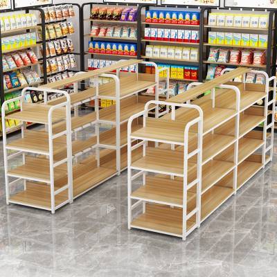 Zhongdao shelf shelf multi-layer display cabinet multifunctional snacks ...