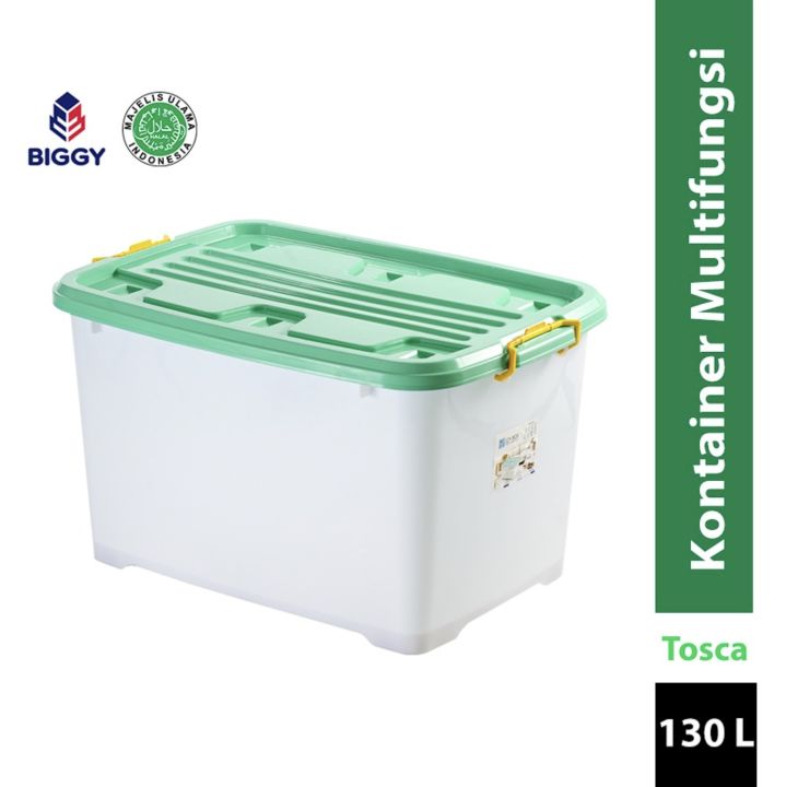GRATIS ONGKIR! CONTAINER BOX 130 LITER SHINPO MAX 95 LITER / SL CB-95 ...