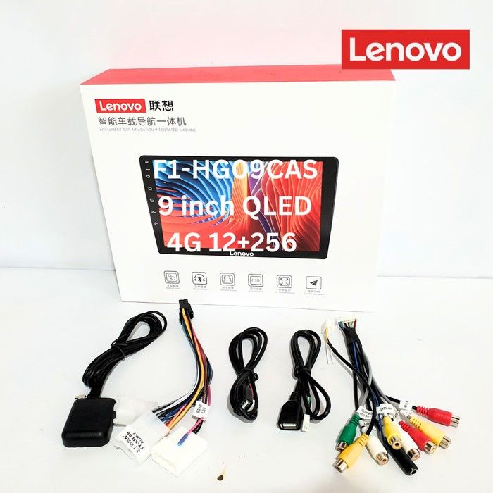 Lenovo Android Head Unit F1-HG09CAS 9 inch Octa core 12GB/256GB QLED 2K ...