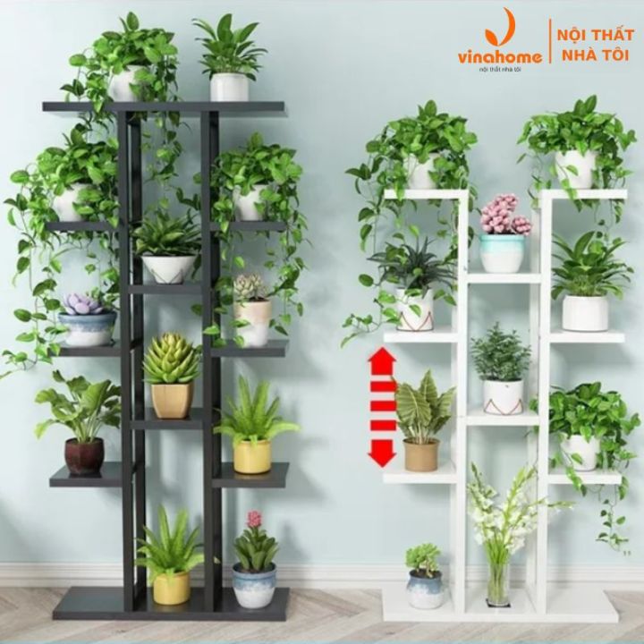 VNH-545 Giá kệ để chậu bông, cây cảnh trưng bày phòng khách, phòng làm ...