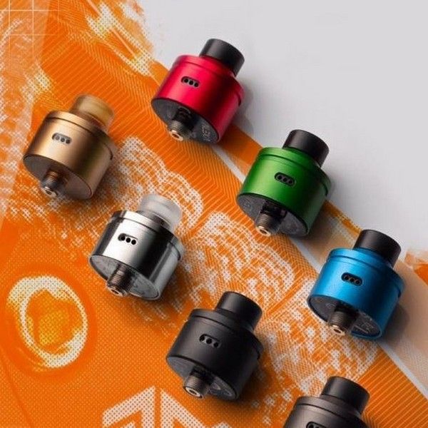 Alexa RDA Authentic Inhale 22mm Single Coil Atomizer Red Green Blue ...