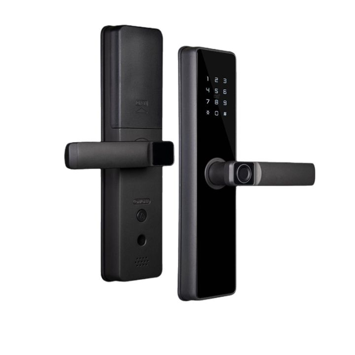 Tuya ZigBee Smart Door Lock Indoor Password Fingerprint Remote Unlock ...