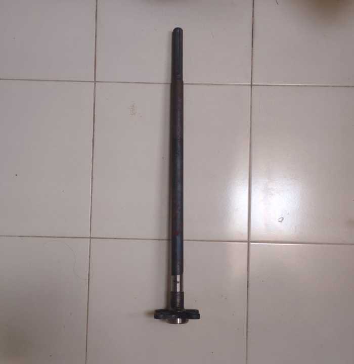 POROS RODA PANJANG (POS DIAMETER 29MM, PANJANG 70cm MOTOR TIGA RODA 11D ...