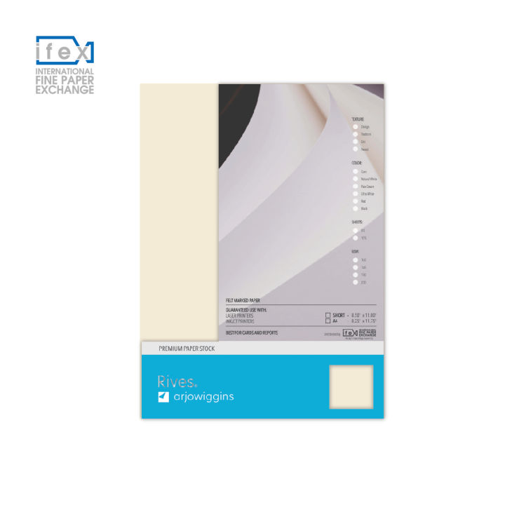 Rives Specialty Paper 120gsm (A4) 10 Sheets/Pack (Min. Order 5 Packs ...