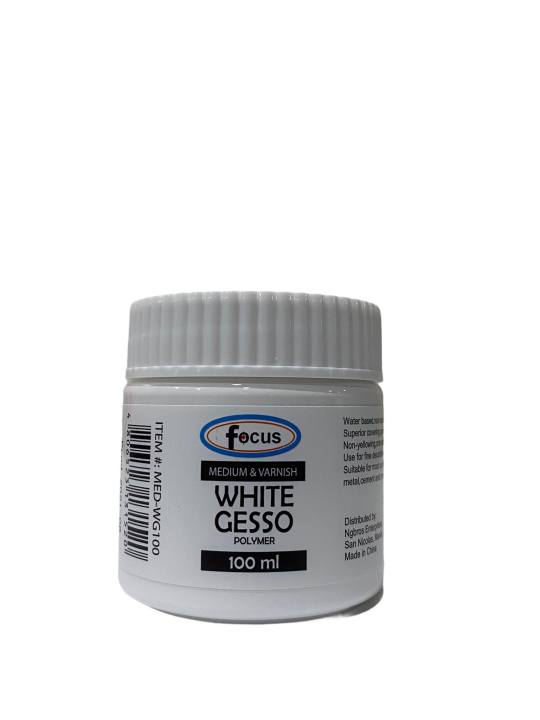 Focus Gesso White/ Gesso Primer 100ml | Lazada PH
