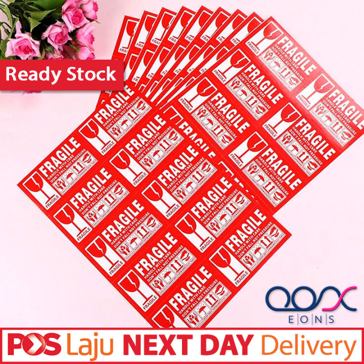 1008 PCS 9 cm x 5 cm Fragile Handle With Care Label Warning Stickers ...