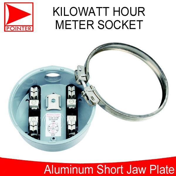 Pointer Magnetic/Aluminum Short/Long Jaw Plate, 1 Hub Electric Meter ...