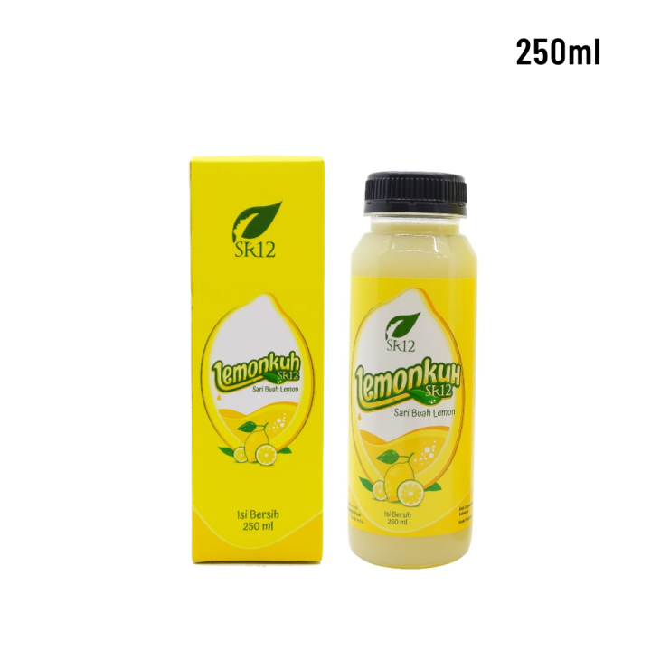 SR12 Lemonkuh Sari Buah Lemon Minuman Tinggi konsentrat Vitamin C ...