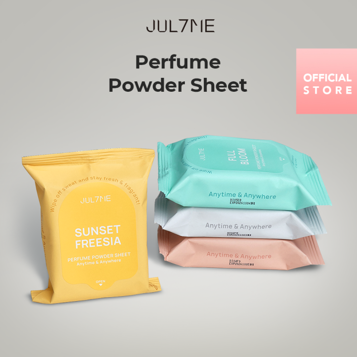 [JULYME] Perfume Powder Sheet 20 sheets | Lazada PH
