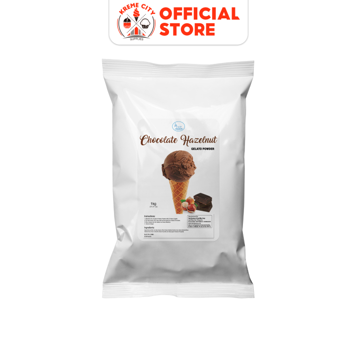 Top Creamery Gelato Chocolate Hazelnut Ice Cream Powder 1kg | Lazada PH