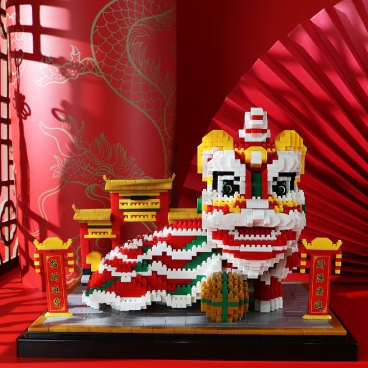 Chinese New Year Lion Dance Animal 2m Light Belt Tool Set Lion Dance ...