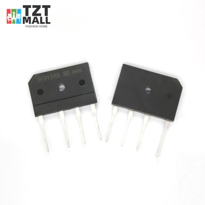 TZT MALL 1/2/3 pcs D15XB80 Diode 15A 800V Bridge Rectifier ZIP-4 ...