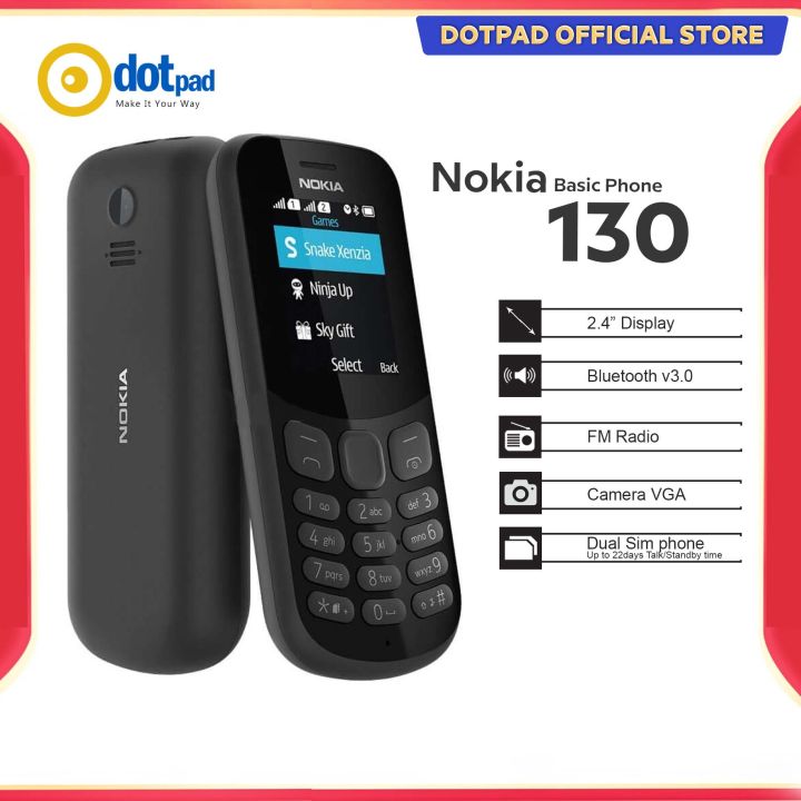 Nokia 130 Dual Sim Basic Phone | Lazada PH