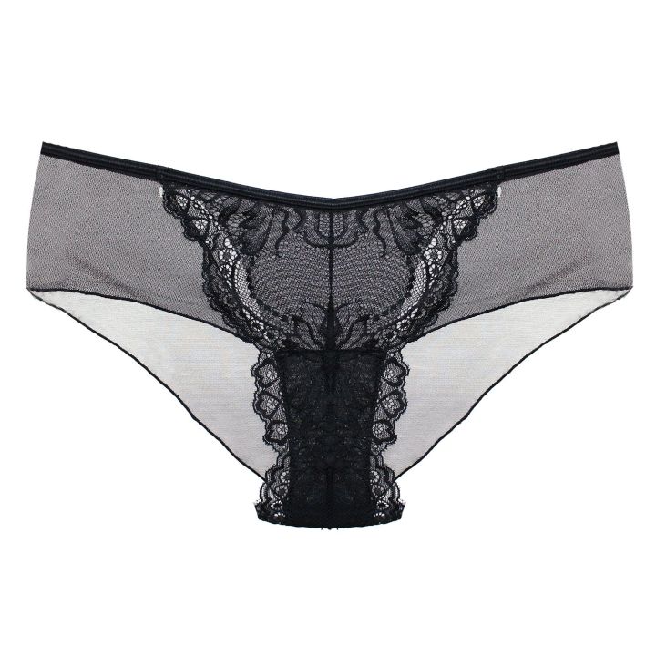Annebra กางเกงใน ทรงบอยเลค ผ้าลูกไม้ Boyleg Panty รุ่น AU3-854 ชมพูเข้ม ...