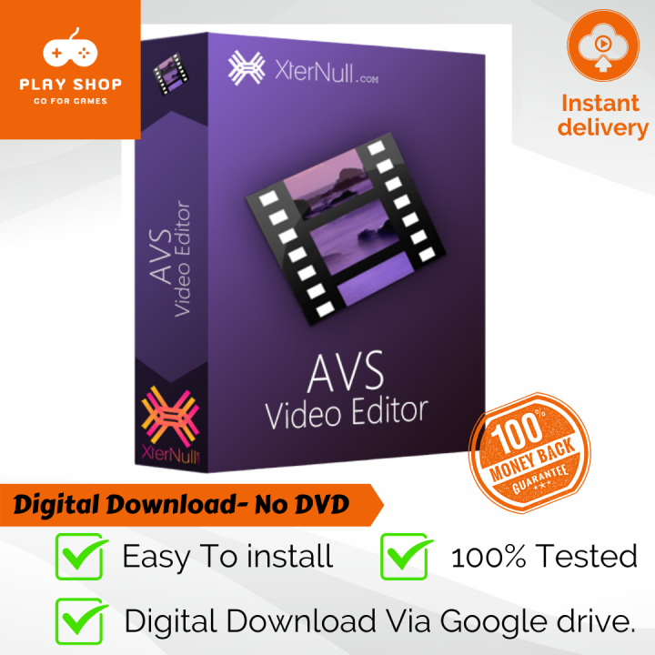 AVS Video Editor 2021 Easy to edit like professionals same like premiere pro | Lazada