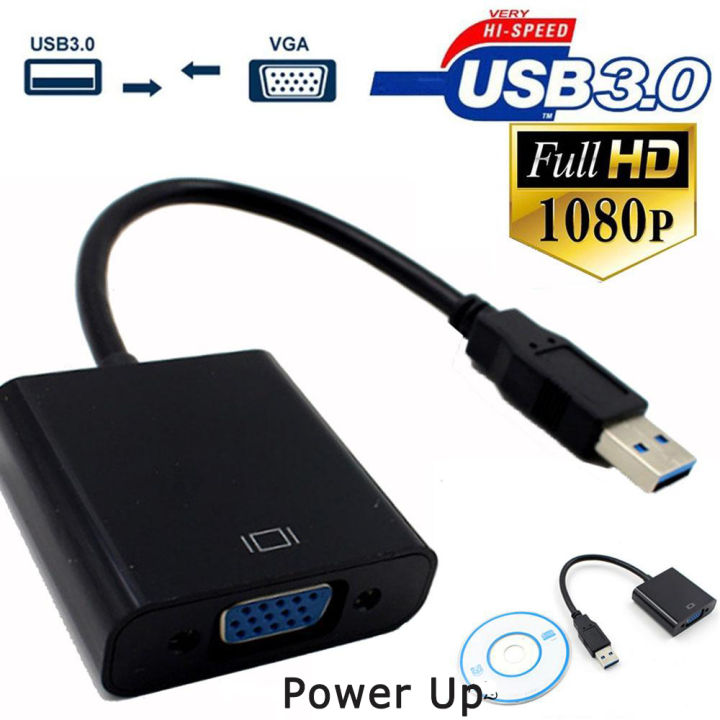 Universal USB 3.0 To VGA Hi-speed Multi Monitor External Video Card ...