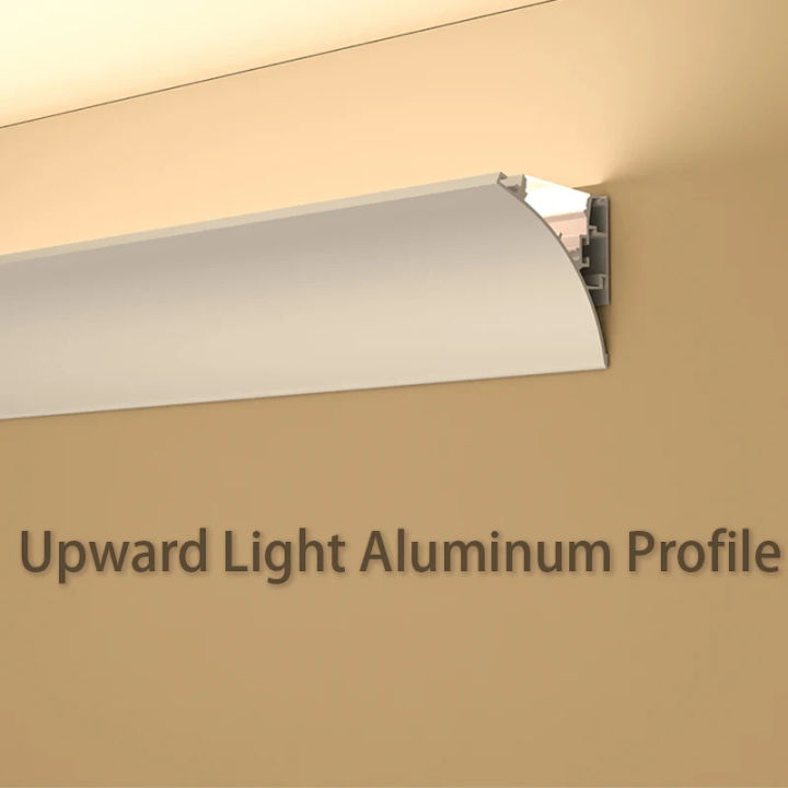 Upward Light Led Aluminum Profile Gypsum Indoor Wall Washing Linear ...
