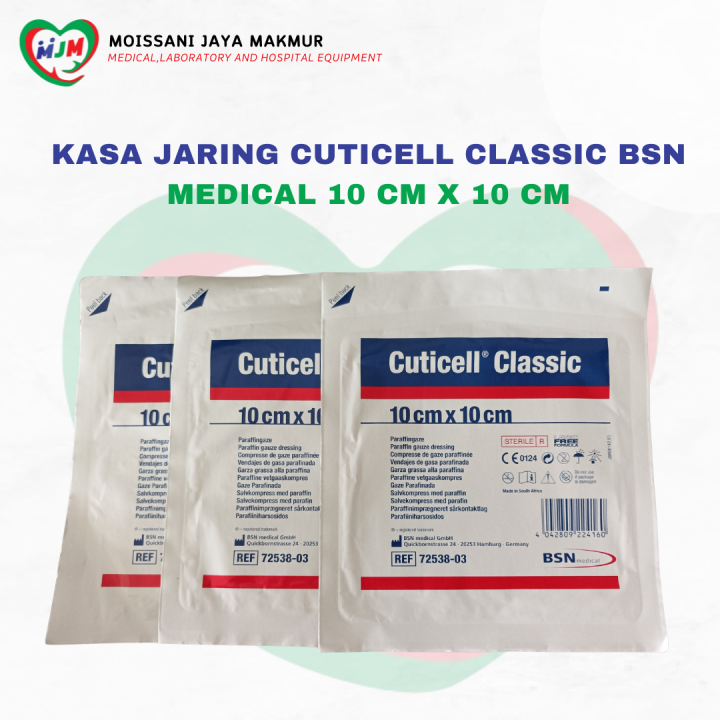 Kasa Jaring Cuticell Classic BSN Medical 10 cm x 10 cm Lomatulle ...