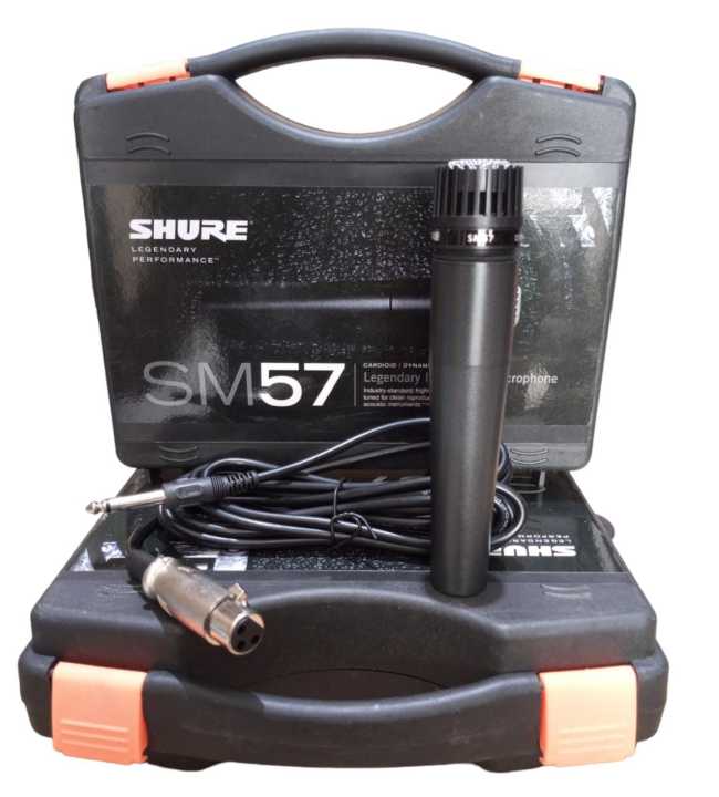 Microphone Shure Sm 57 Mic Shure Sm57 Free Koper | Lazada Indonesia