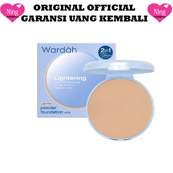 [100% ORIGINAL]WARDAH LIGHTENING Powder Foundation bedak wardah padat ...
