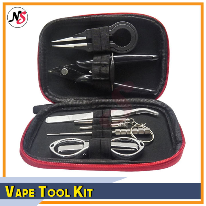 BLACKSMITH Tool Kit Mini Carry Bag Tweezers Pliers Brusher Wire Cutter ...