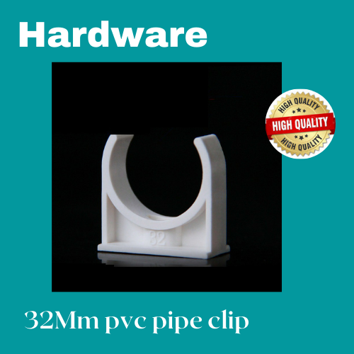 32mm pvc pipe clip for 10pcs per order | Lazada