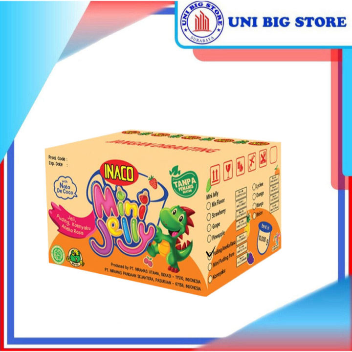 Inaco Mini Pudding Aneka Rasa Cup 10 kg DUS Puding | Lazada Indonesia