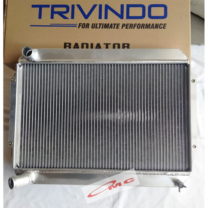 Radiator Assy TRIVINDO Kijang Kapsul Diesel 7K Racing Full Alumunium TR ...