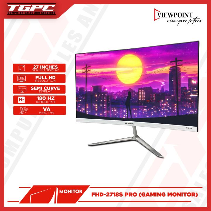 Viewpoint 27inch 180hz Semi Curve Gaming Monitor | Lazada PH