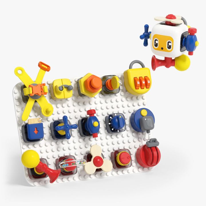 [Misoka Kids] TOPBRIGHT Busy Board-Deluxe Set | Lazada