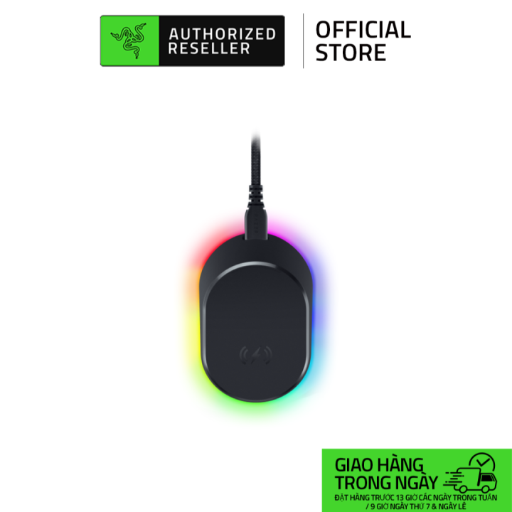 Razer Mouse Dock Pro - Wireless Mouse Charging Dock with Integrated 8K ...
