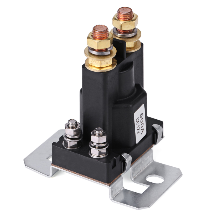 High Current Starter Relay 500A DC 12V SPST Auto Start Contactor ...