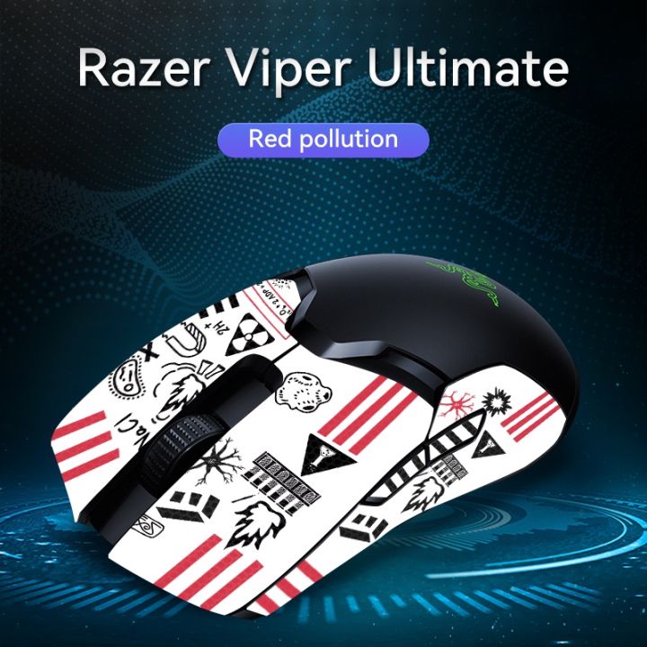 Anti-slip mouse grip tape for Razer Viper Ultimate colourful sticker ...