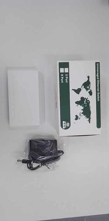 LAN CABLE 1 TO 8 PORT EXPANDER FAST ETHERNET SWITCH HUB DESKTOP ...