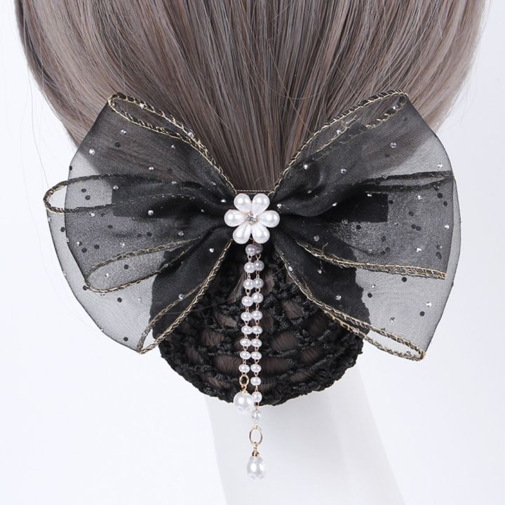 COSE Tassel Bow Girl Spring Hair Clip Ponytail Clip Hairpin Hairgrips ...