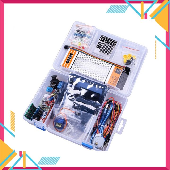 Combo Bộ Kit Arduino Uno R3 Full V3 -2023 | RFID full 40 linh kiện ...