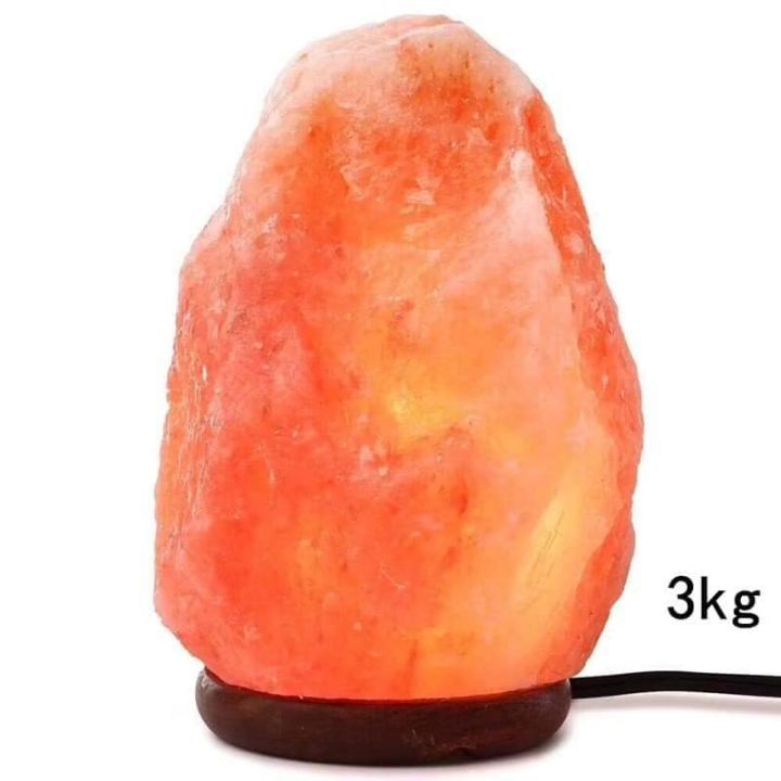 HIMALAYAN SALT LAMP 1-2KG with Dimmer Switch and Bulb | Lazada PH