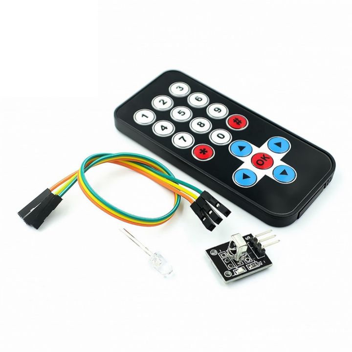 HX1838 Infrared Wireless Remote Control Kit Remote Control Robot Module ...