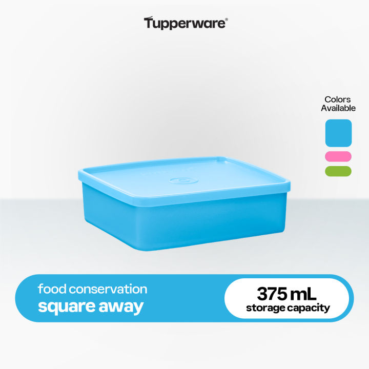 Tupperware Square Away 375mL [Food Keeper] [Fridge Storage] [Ref ...