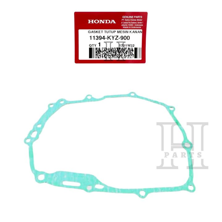 PAKING GASKET TUTUP MESIN KANAN PERPAK R CRANKCASE COVER SUPRA X 125 FI ...