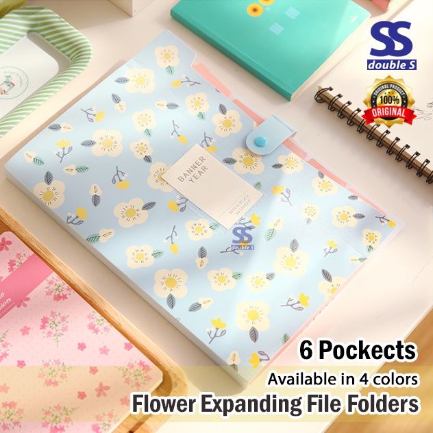 Expanding File 6 Pocket/A4 File Folders | Lazada