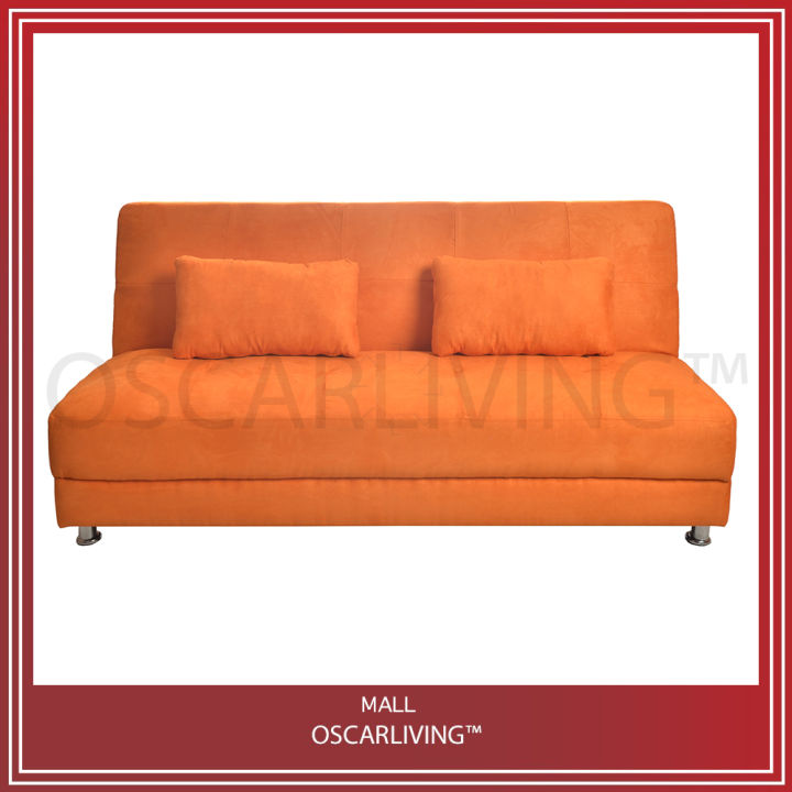 OLC Sofabed Copenhagen Orange Ruang Tamu Khusus Jabodetabek | Lazada ...