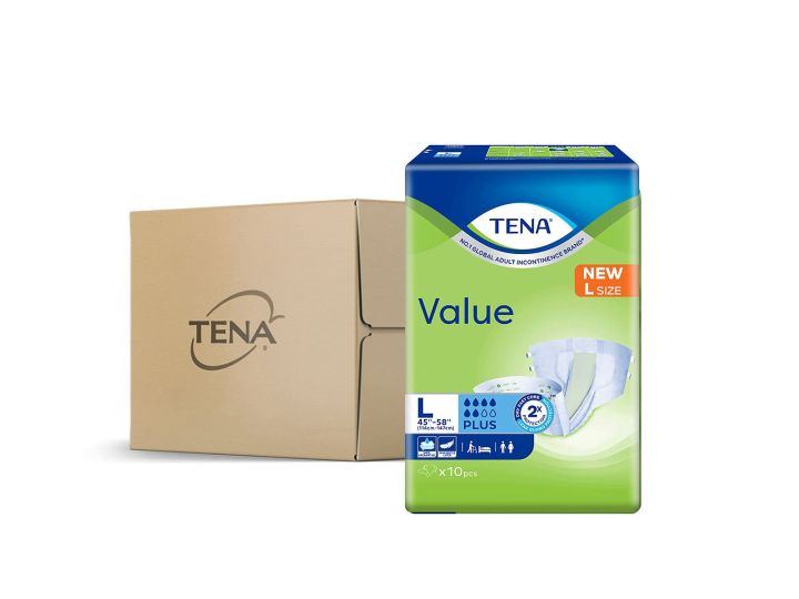 Bundle of 8 Tena Adult Diaper Value M12s L10s | Lazada Singapore