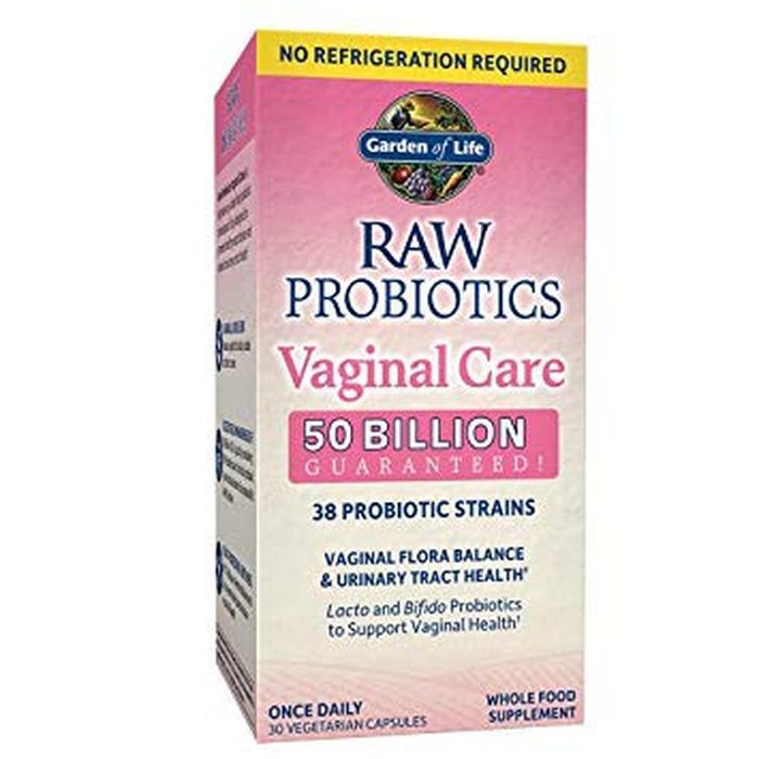Garden of Life Raw Probiotics Probiotic Vaginal Care 30 Caps ...