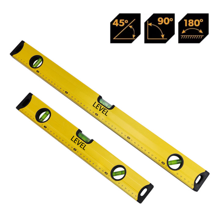 400/600MM High Precision Aluminum Alloy Spirit Level Ruler with ...