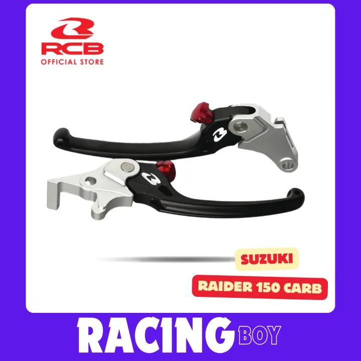 NEW! RCB Alloy Brake Lever Set S3 Series for suzuki raider 150 carb ripple autoshop | Lazada PH